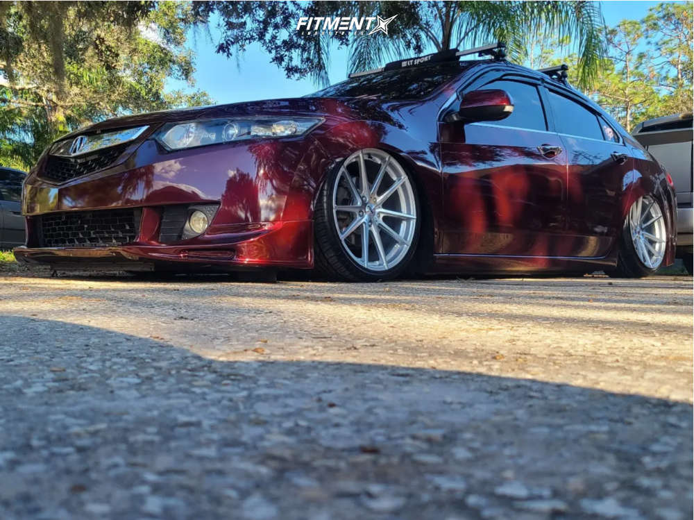 2010 Acura TSX Base with 19x9.5 ESR Sr01 and Achilles 235x35 on Air ...