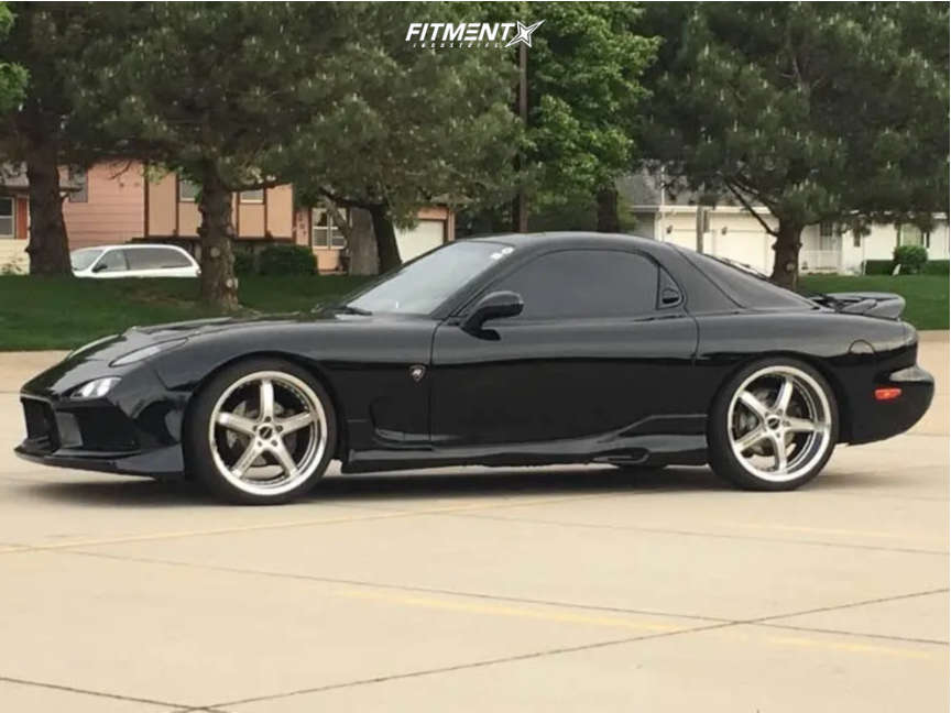 1994 Mazda RX-7 Base with 19x9.5 Axis Shine and Falken 235x35 on ...