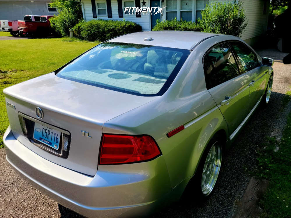 2006 Acura TL Base with 18x8.5 Aodhan DS01 and Vercelli 235x40 on Stock Suspension | 2249268 ...