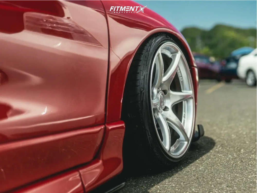 1998 Mitsubishi Eclipse GST with 18x9.5 Kansei Tandem and Starmaxx ...