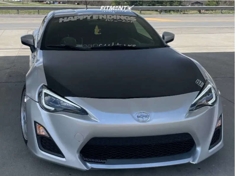 2013 Scion FR-S Base with 17x8 Enkei RPF1 and Yokohama 215x45 on ...