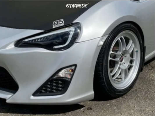 2013 Scion FR-S Base with 17x8 Enkei RPF1 and Yokohama 215x45 on ...