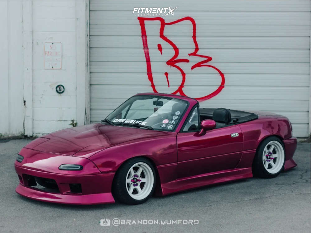 1993 Mazda Miata Base with 15x9 MST Time Attack and Toyo Tires 195x45 ...