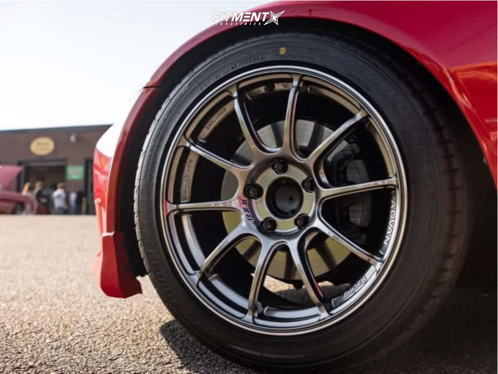 2001 Honda S2000 Base with 17x8 Advan Racing RZII and Bridgestone ...