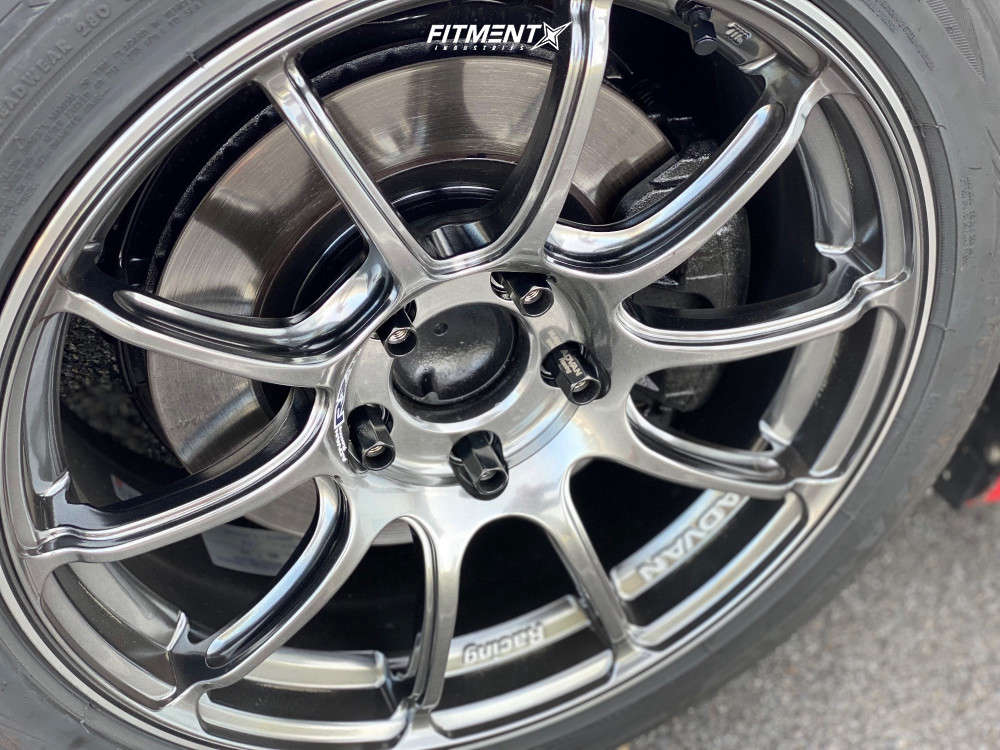 2001 Honda S2000 Base with 17x8 Advan Racing RZII and Bridgestone ...