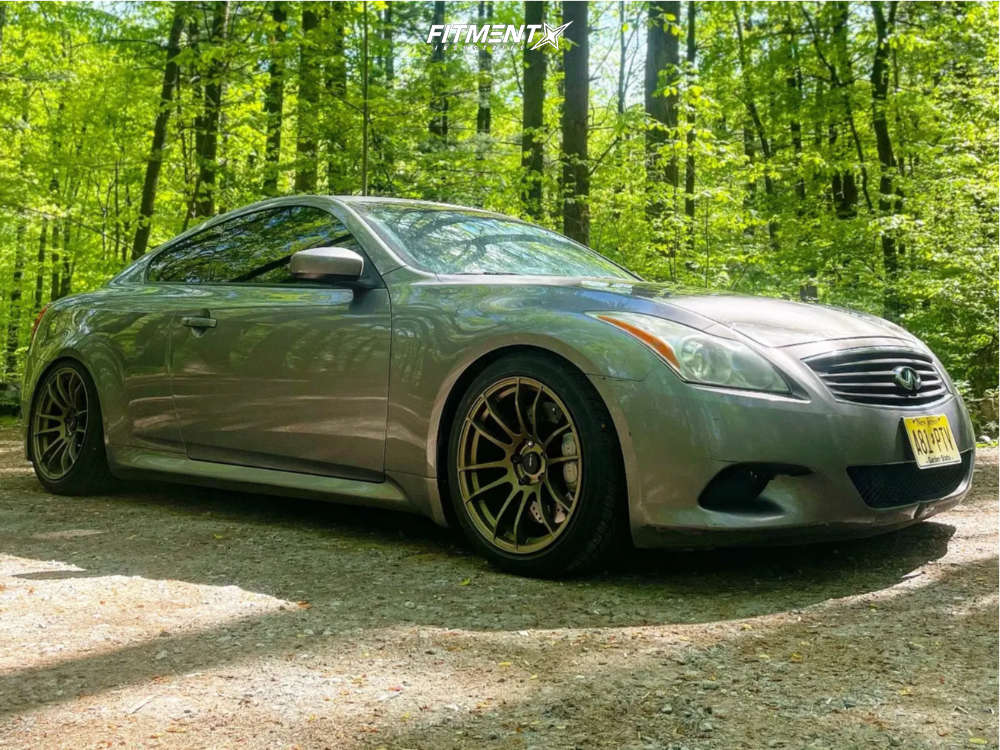 2008 INFINITI G37 Sport with 18x9.5 AVID1 Av20 and Vercelli 245x40 on ...
