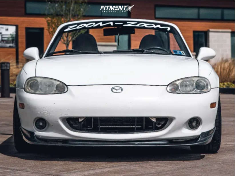 2001 Mazda Miata LS with 15x8 Konig Hypergram and Continental 205x50 on ...