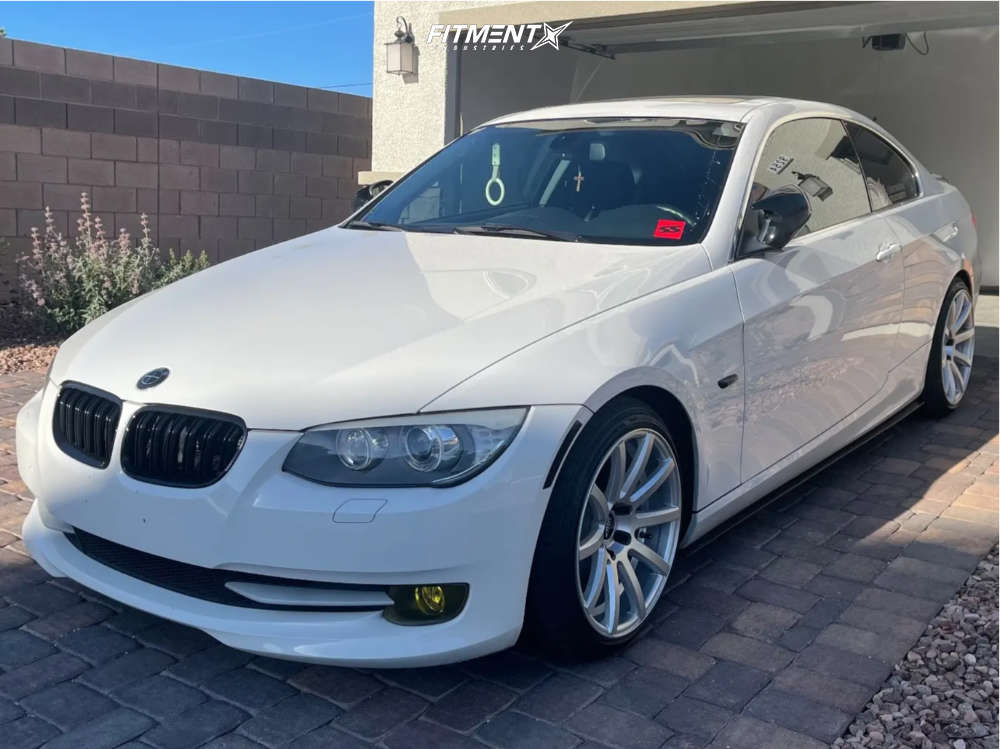2013 BMW 328i Base with 18x9.5 VMR V702 and Delinte 225x40 on Stock Suspension | 2251145 ...