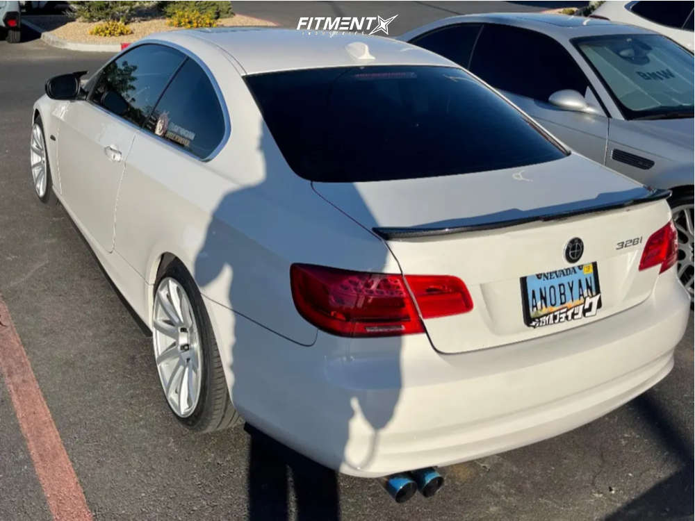 2013 BMW 328i Base with 18x9.5 VMR V702 and Delinte 225x40 on Stock Suspension | 2251145 ...