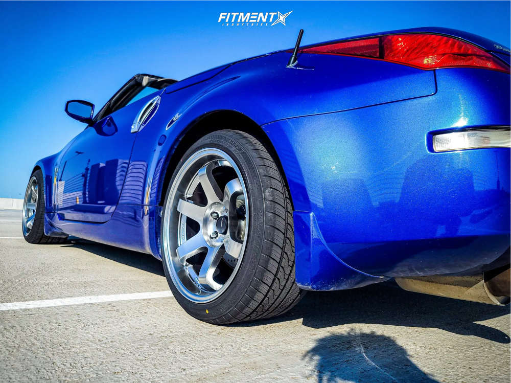 2005 Nissan 350Z Grand Touring with 18x10.5 AVID1 Av6 and Vercelli ...
