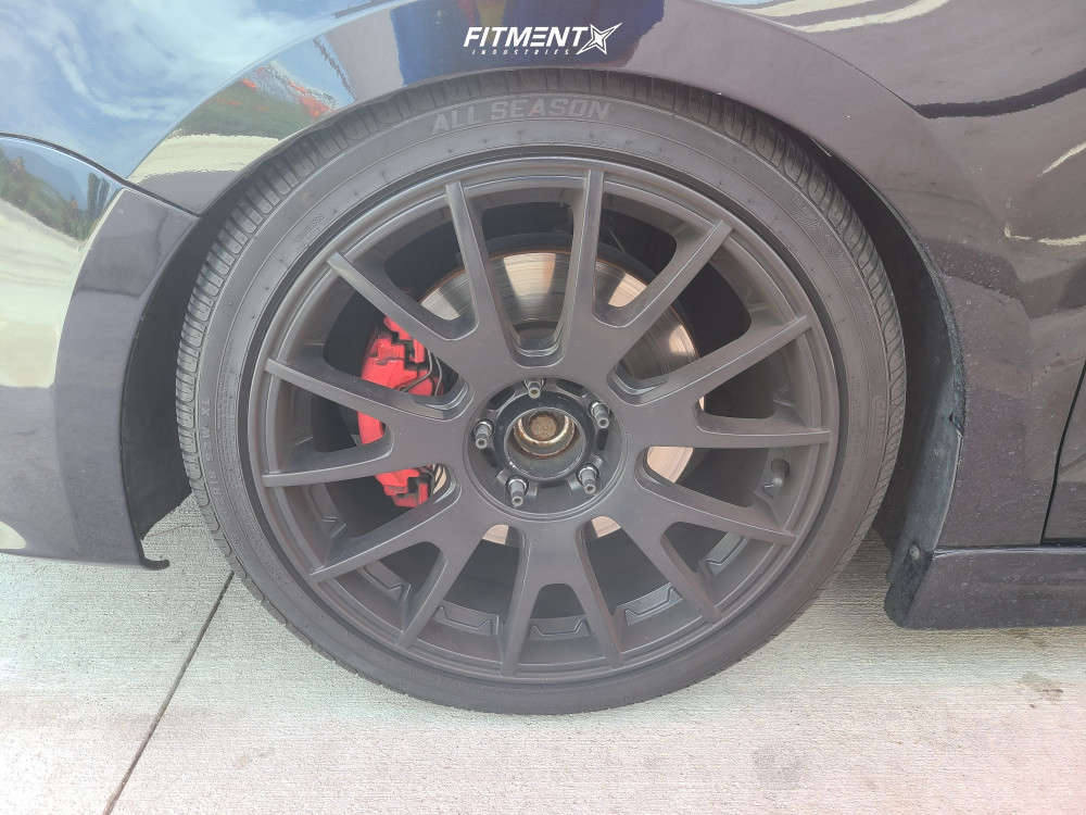 2014 Volkswagen Jetta GLI with 18x8 Motegi Mr118 and Continental 225x40 ...