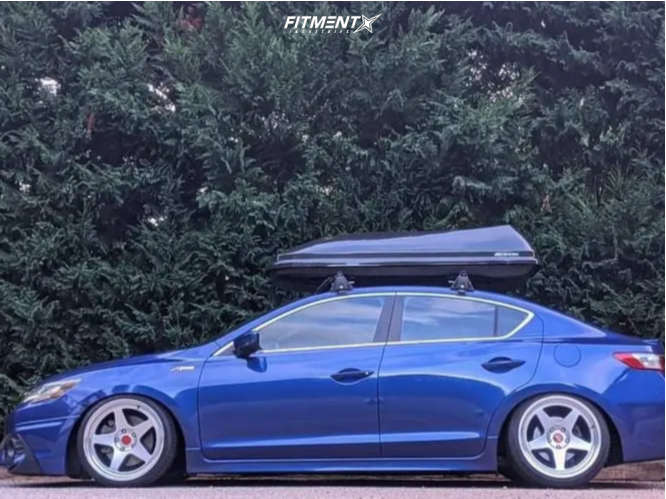 2016 Acura ILX Aspec with 18x9.5 Kansei Knp and Lexani 215x35 on ...