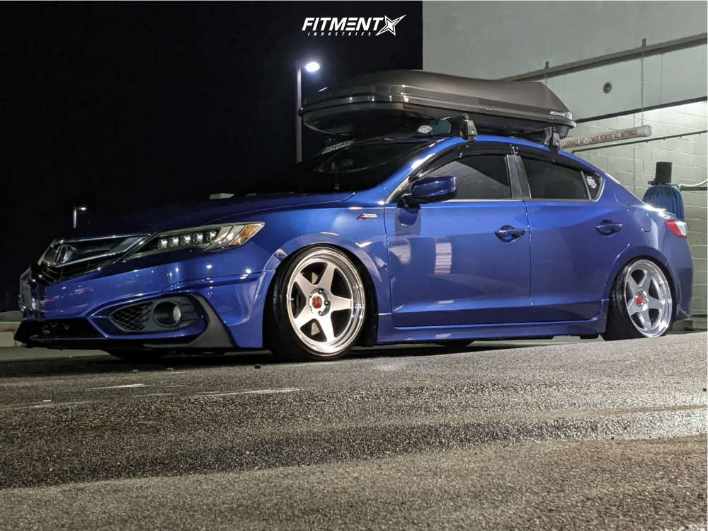 2016 Acura ILX Aspec with 18x9.5 Kansei Knp and Lexani 215x35 on ...