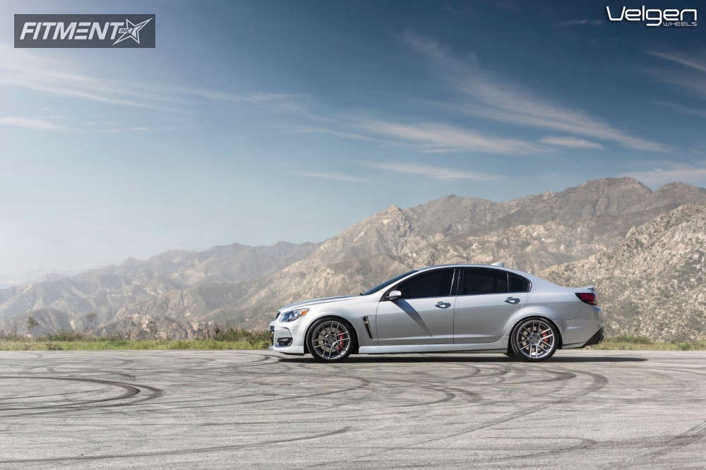 2017 Chevrolet SS Base with 20x9 Velgen Vmb6 and Pirelli 255x35 on ...