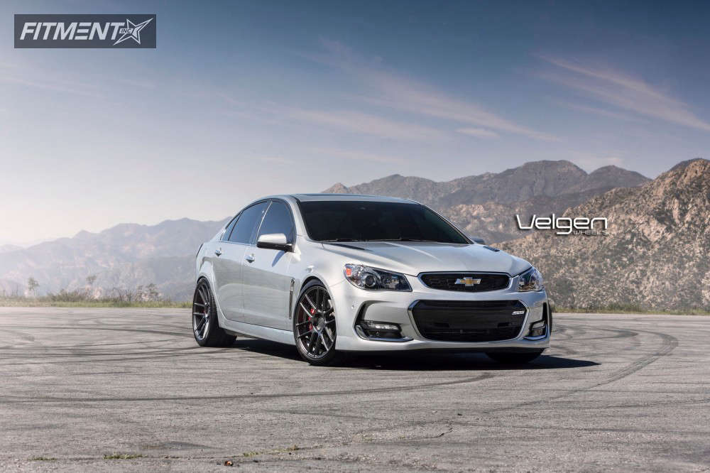2017 Chevrolet SS Base with 20x9 Velgen Vmb6 and Pirelli 255x35 on ...