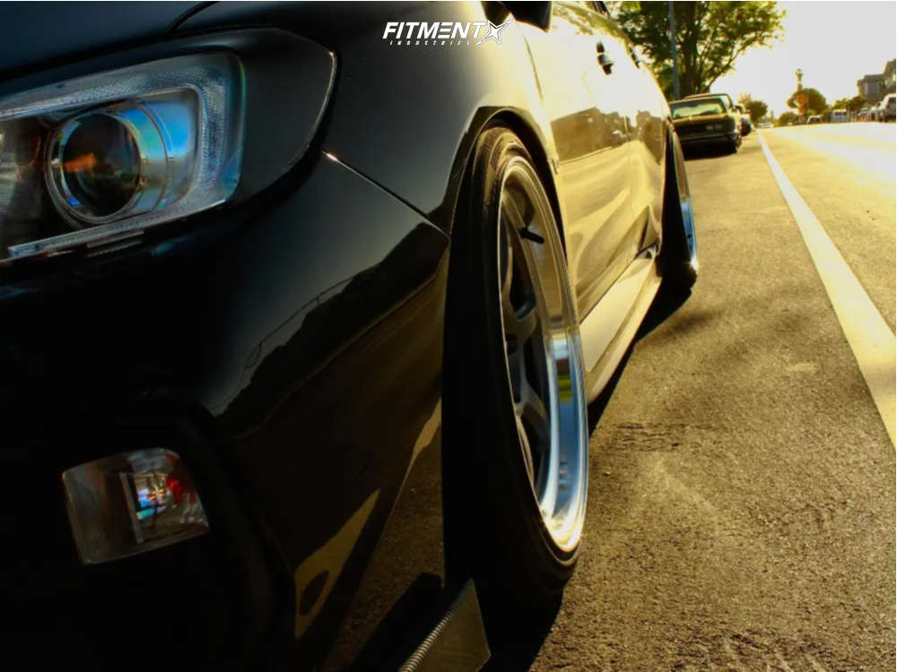 2019 Subaru WRX Base with 18x9.5 Kansei Roku and Vercelli 245x40 on ...