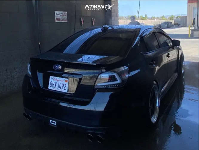 2019 Subaru WRX Base with 18x9.5 Kansei Roku and Vercelli 245x40 on ...