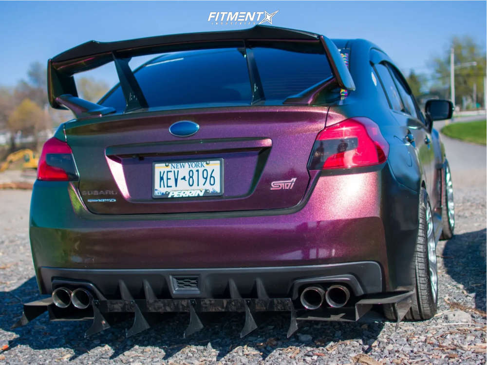 2015 Subaru WRX STI Base with 18x8.5 Heritage Kokoro Monoc and ...