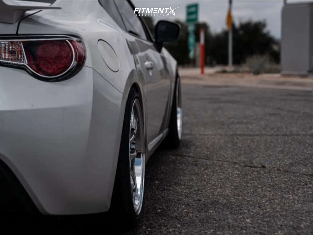 2016 Subaru BRZ Limited with 18x9.5 Aodhan Ds02 and Vercelli 255x35 on Coilovers | 2254589 ...