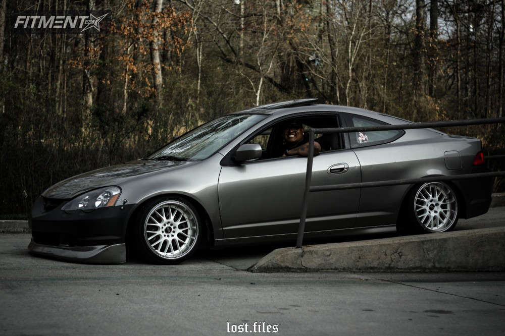 2002 Acura RSX Type-S with 17x9 STR 514 and Duraturn 205x40 on ...
