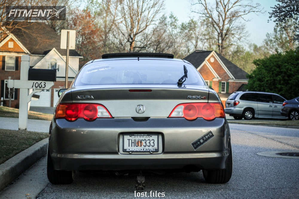 2002 Acura RSX Type-S with 17x9 STR 514 and Duraturn 205x40 on ...