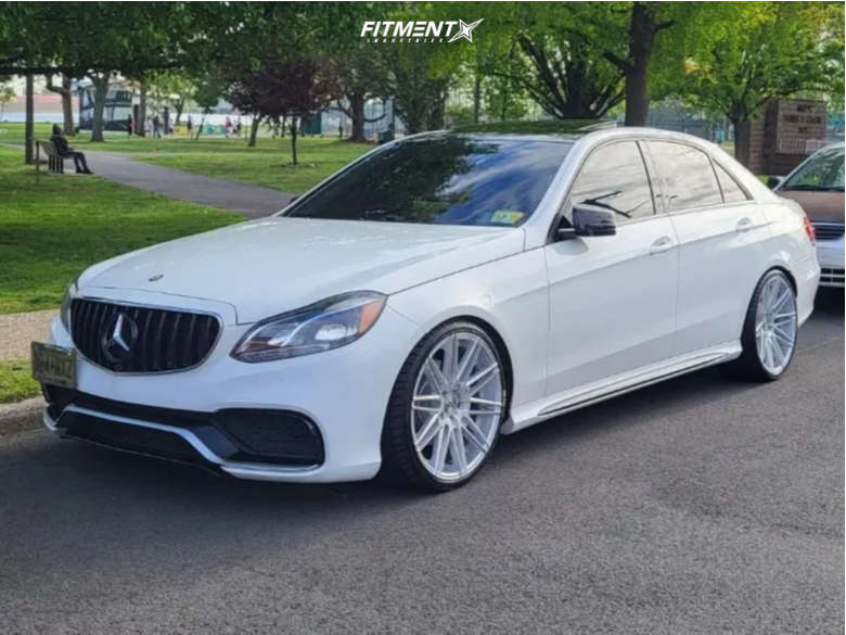 2016 Mercedes-Benz E350 4Matic with 20x9 Zenas Zw01 and Ohtsu 245x30 on ...