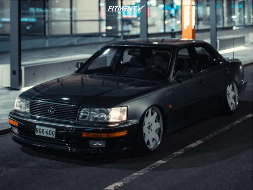 1993 Lexus LS400 Base with 19x9 Leon Hardiritt Waffe and Continental ...