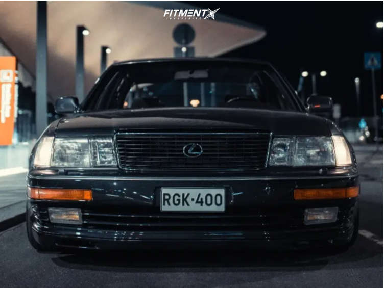 1993 Lexus LS400 Base with 19x9 Leon Hardiritt Waffe and Continental ...