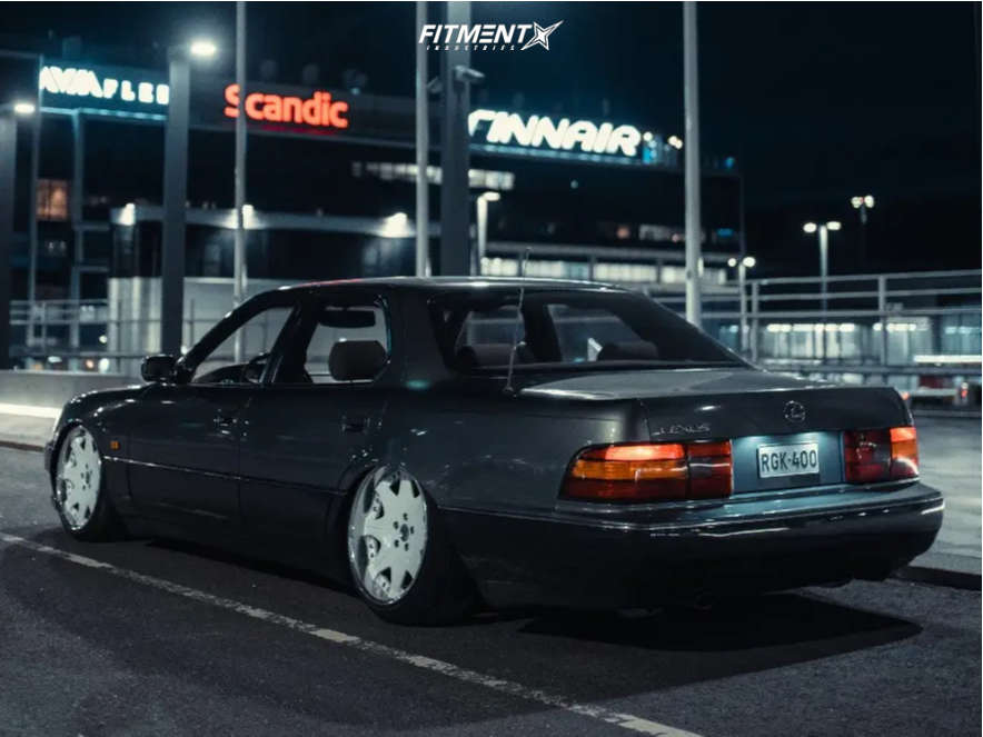 1993 Lexus LS400 Base with 19x9 Leon Hardiritt Waffe and Continental ...