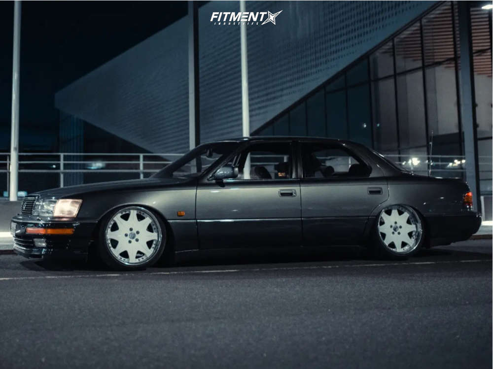 1993 Lexus LS400 Base with 19x9 Leon Hardiritt Waffe and Continental ...