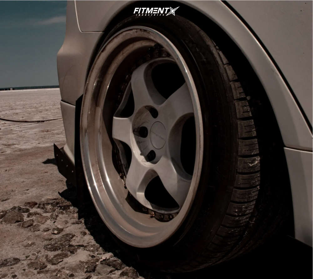 2012 Mitsubishi Lancer Evolution GSR with 18x10.5 Varrstoen Es6 and ...