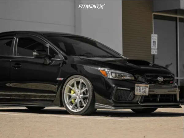 2021 Subaru WRX STI Base with 19x8.5 Aodhan Aff7 and Yokohama 245x35 on Coilovers | 2255817 ...