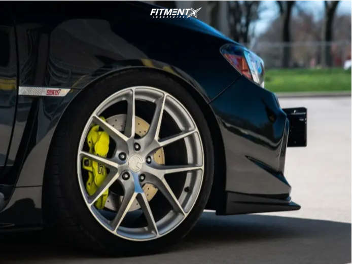 2021 Subaru WRX STI Base with 19x8.5 Aodhan Aff7 and Yokohama 245x35 on Coilovers | 2255817 ...