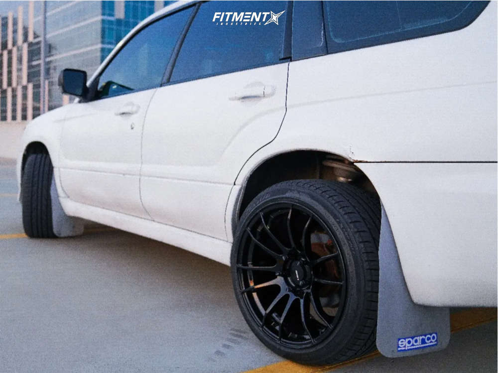 2007 Subaru Forester XT Limited with 18x9.5 AVID1 Av20 and Lexani ...