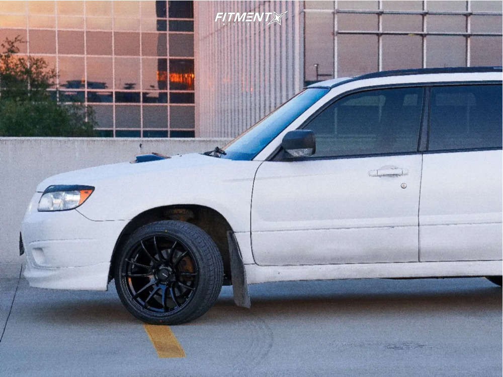 2007 Subaru Forester XT Limited with 18x9.5 AVID1 Av20 and Lexani ...