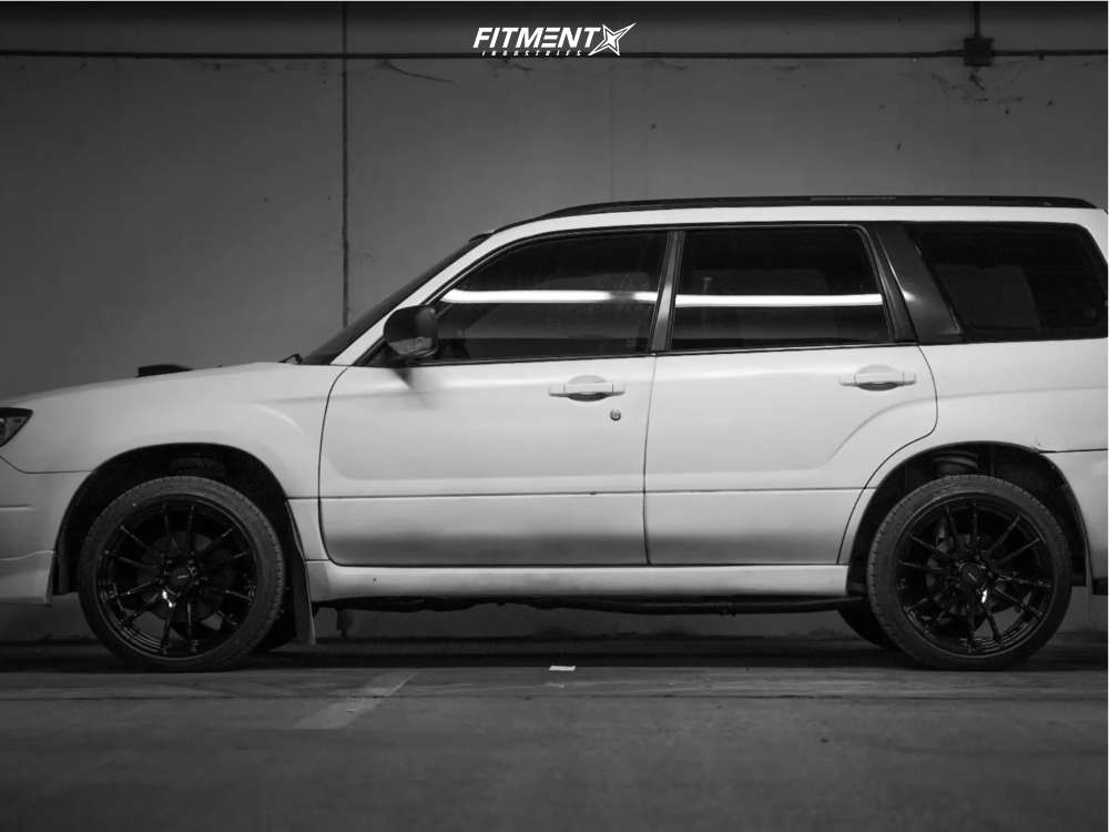 2007 Subaru Forester XT Limited with 18x9.5 AVID1 Av20 and Lexani ...