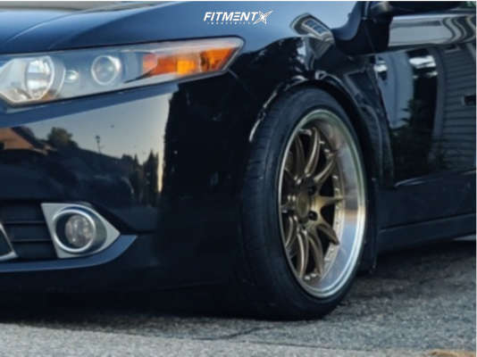 2011 Acura TSX Base with 18x9.5 Aodhan Ds07 and Vercelli 235x40 on ...