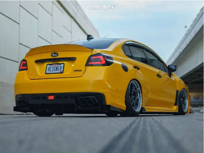 2017 Subaru WRX Limited with 18x9.5 Konig Hypergram and Falken 225x40 ...