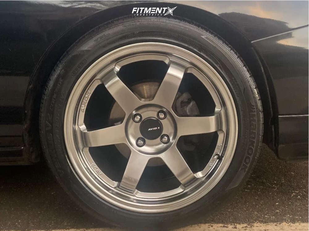 1997 Acura Integra LS with 17x8 AVID1 Av6 and Hankook 225x45 on ...