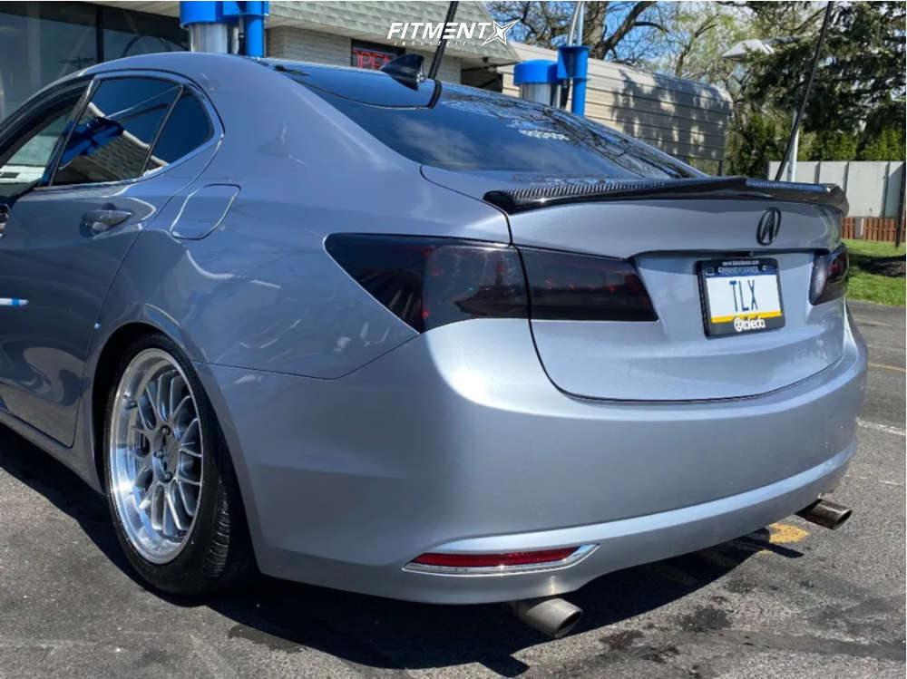 2016 Acura TLX Base with 18x8.5 F1R F21 and Federal 215x40 on Coilovers ...