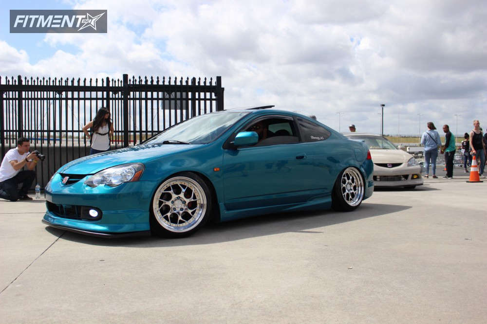 2004 Acura RSX Type-S with 18x9.5 Aodhan DS01 and Firestone 225x40 on Coilovers | 225771 ...