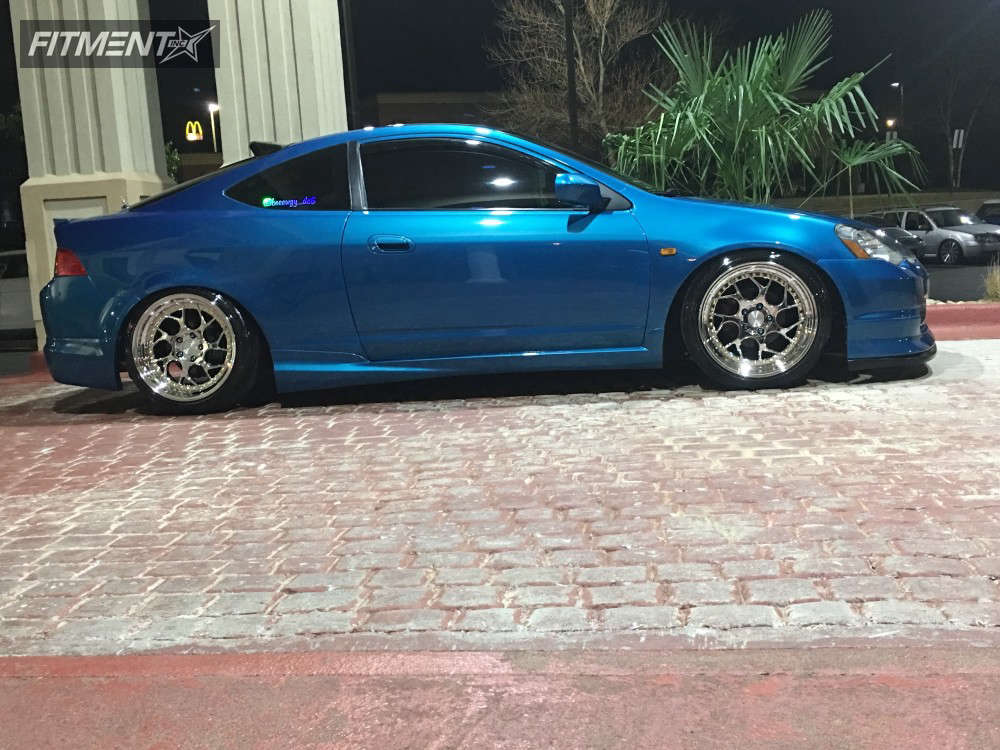 2004 Acura RSX Type-S with 18x9.5 Aodhan DS01 and Firestone 225x40 on Coilovers | 225771 ...