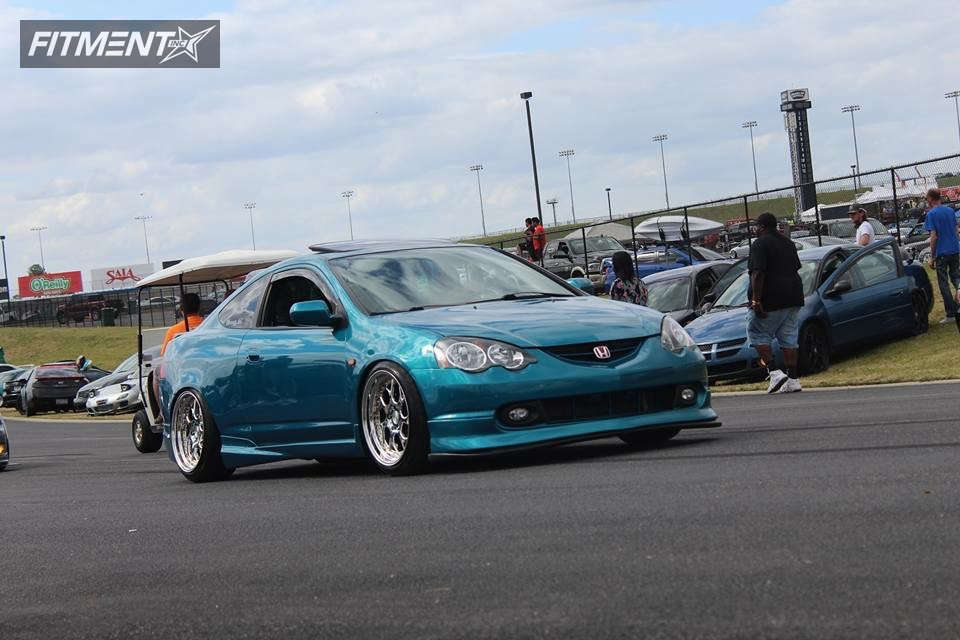 2004 Acura RSX Type-S with 18x9.5 Aodhan DS01 and Firestone 225x40 on Coilovers | 225771 ...