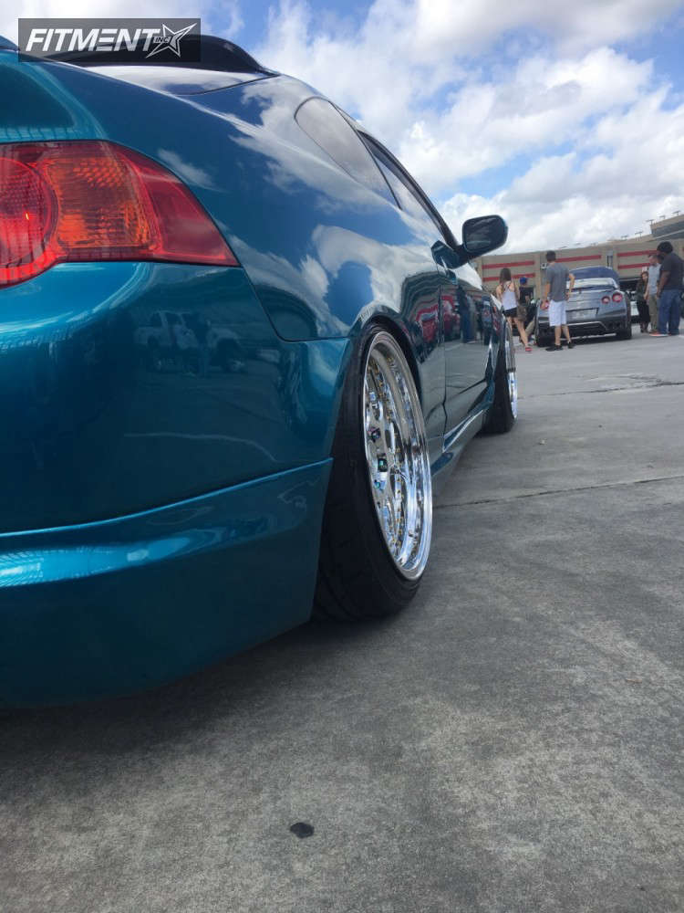 2004 Acura RSX Type-S with 18x9.5 Aodhan DS01 and Firestone 225x40 on Coilovers | 225771 ...