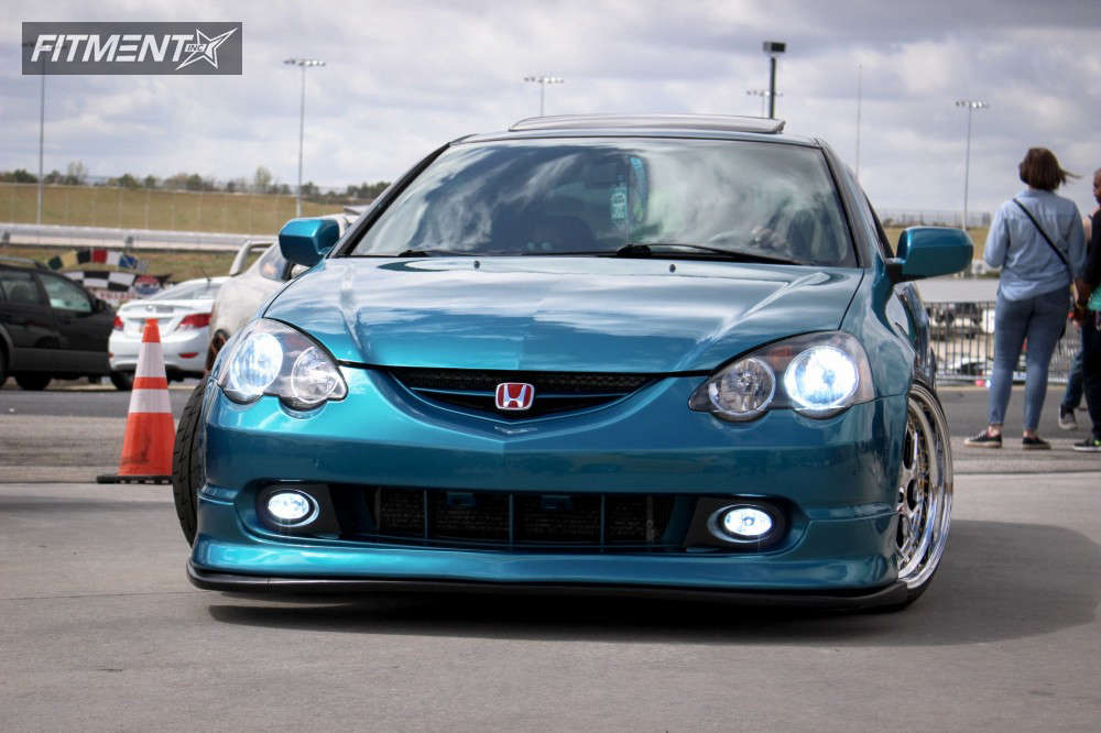 2004 Acura RSX Type-S with 18x9.5 Aodhan DS01 and Firestone 225x40 on Coilovers | 225771 ...