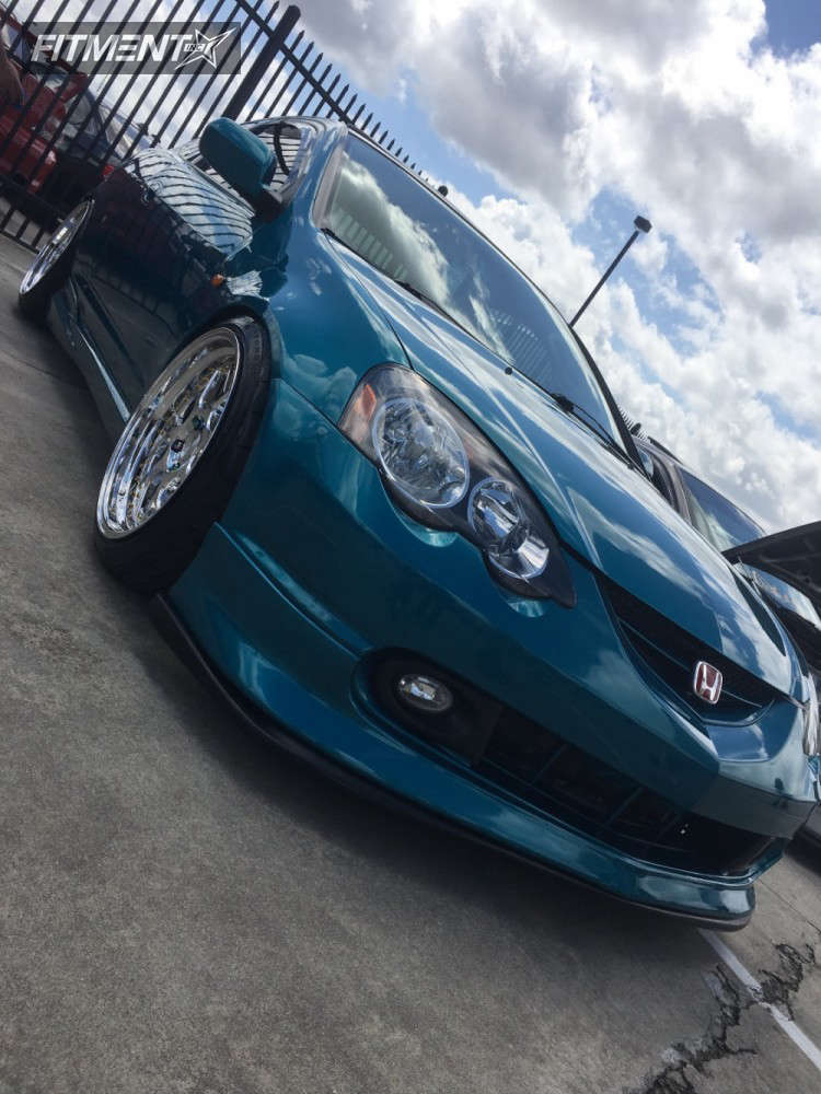 2004 Acura RSX Type-S with 18x9.5 Aodhan DS01 and Firestone 225x40 on Coilovers | 225771 ...