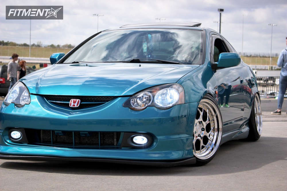 2004 Acura RSX Type-S with 18x9.5 Aodhan DS01 and Firestone 225x40 on Coilovers | 225771 ...