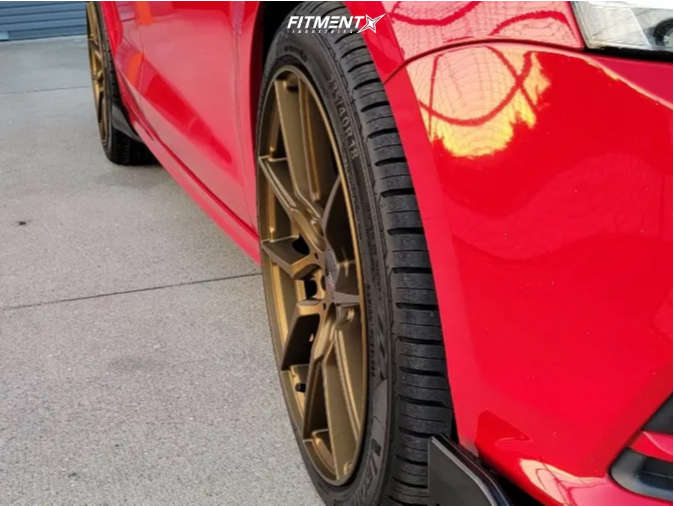 2016 Volkswagen Jetta Sport with 18x8.5 Option Lab R716 and Lexani ...