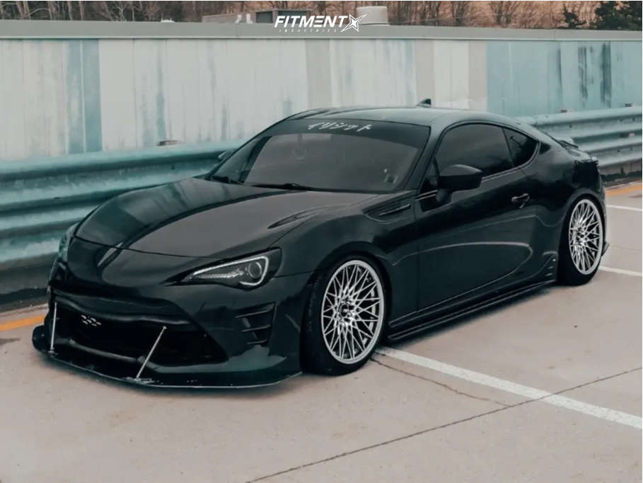 2016 Subaru BRZ Premium with 18x9.5 F1R F23 and Michelin 225x45 on ...