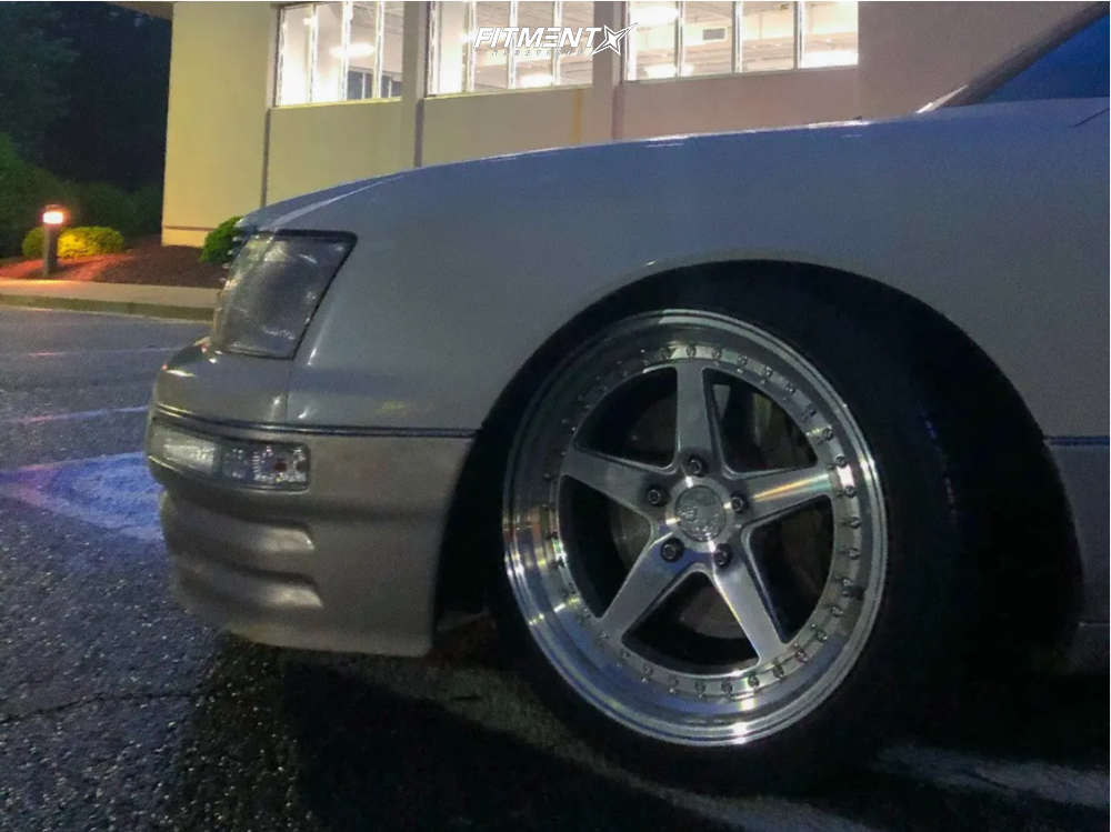 1997 Lexus LS400 Base with 18x9.5 Aodhan Ds05 and Nokian 235x40 on ...